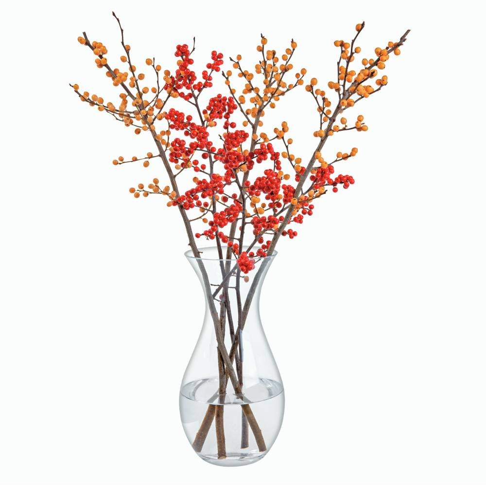 Dartington Flower Garden Foliage Vase - Glasswells