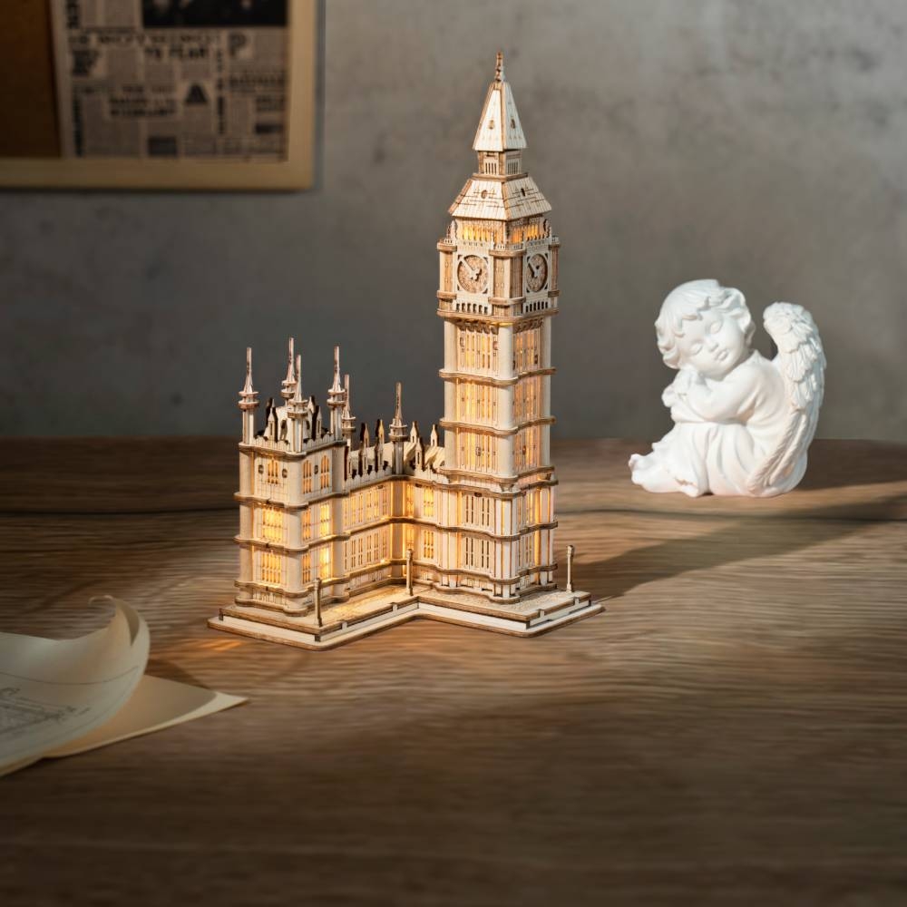 Big Ben 3D Wooden Puzzle - Glasswells