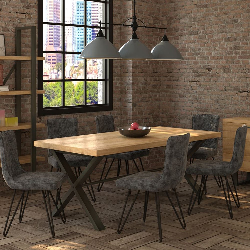 Fuji 190cm Dining Table - Glasswells