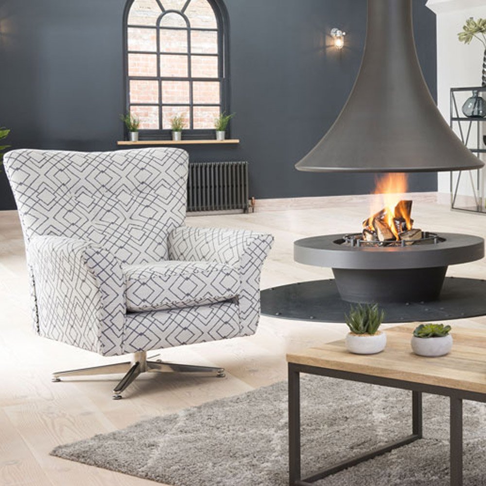 Mirabel Swivel Chair - Glasswells