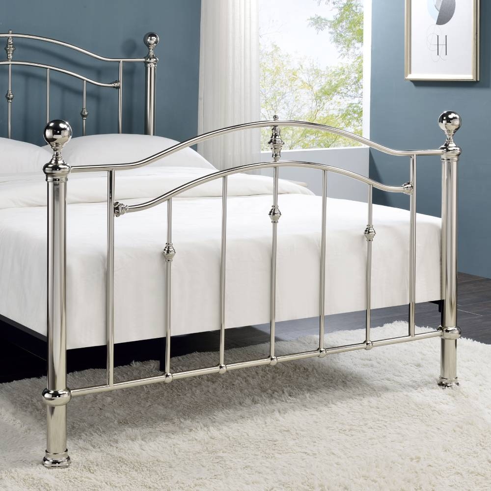 Cosmos Chrome Bed Frame - Glasswells