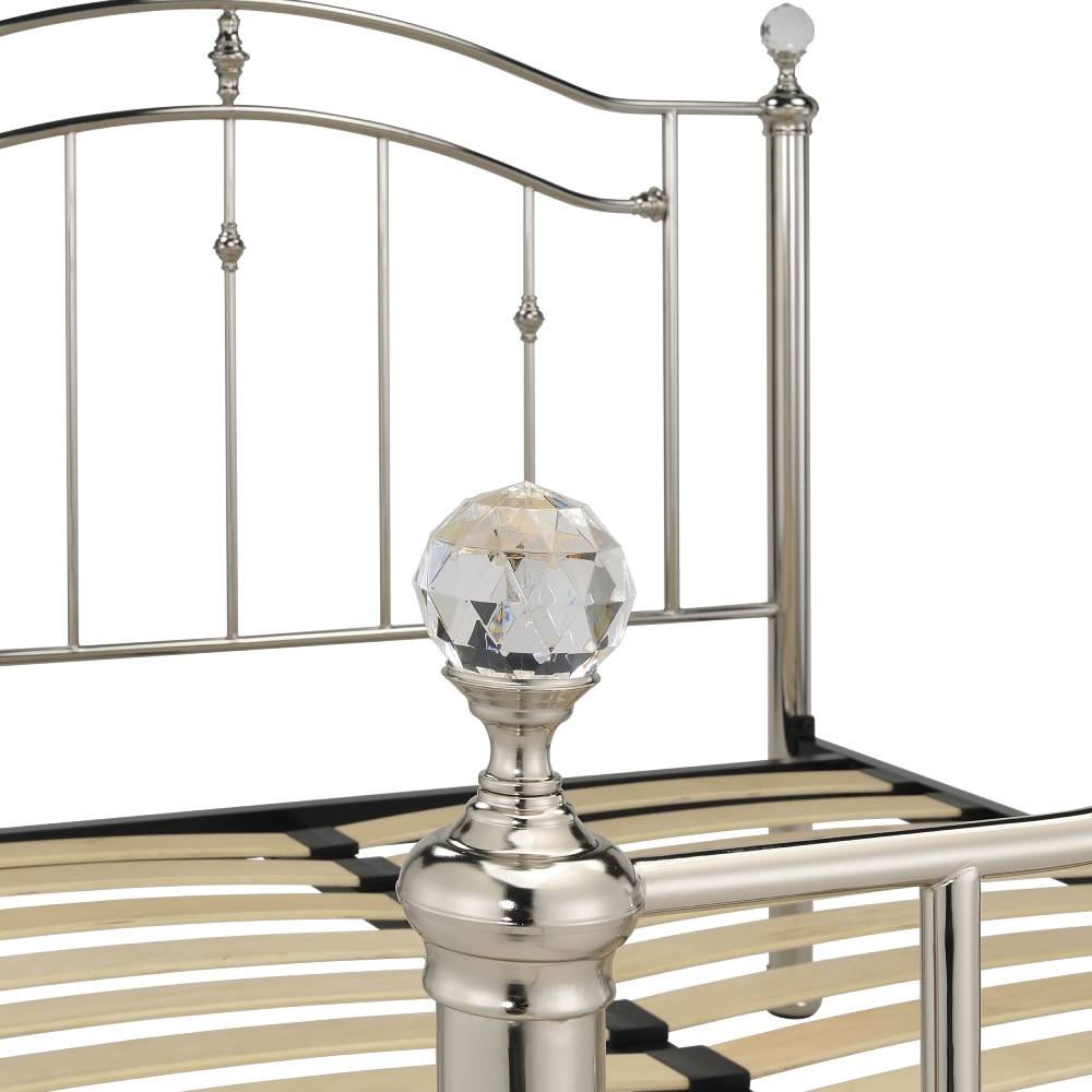 Cosmos Chrome Bed Frame - Glasswells