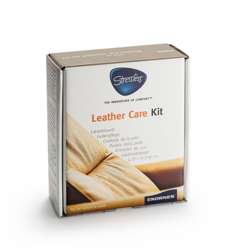 Stressless Leather Care Kit 100ml - Glasswells