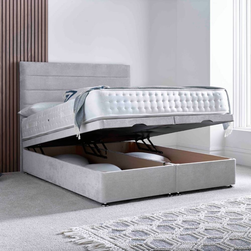 Juniper Divan Bed With 54" Headboard - Glasswells