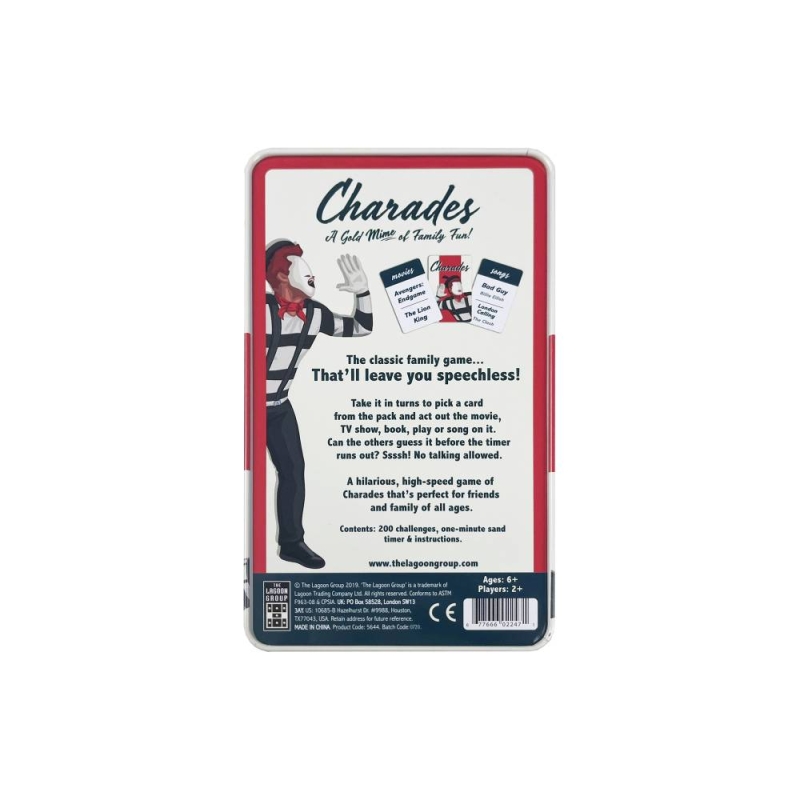 Classic Charades Game - Glasswells