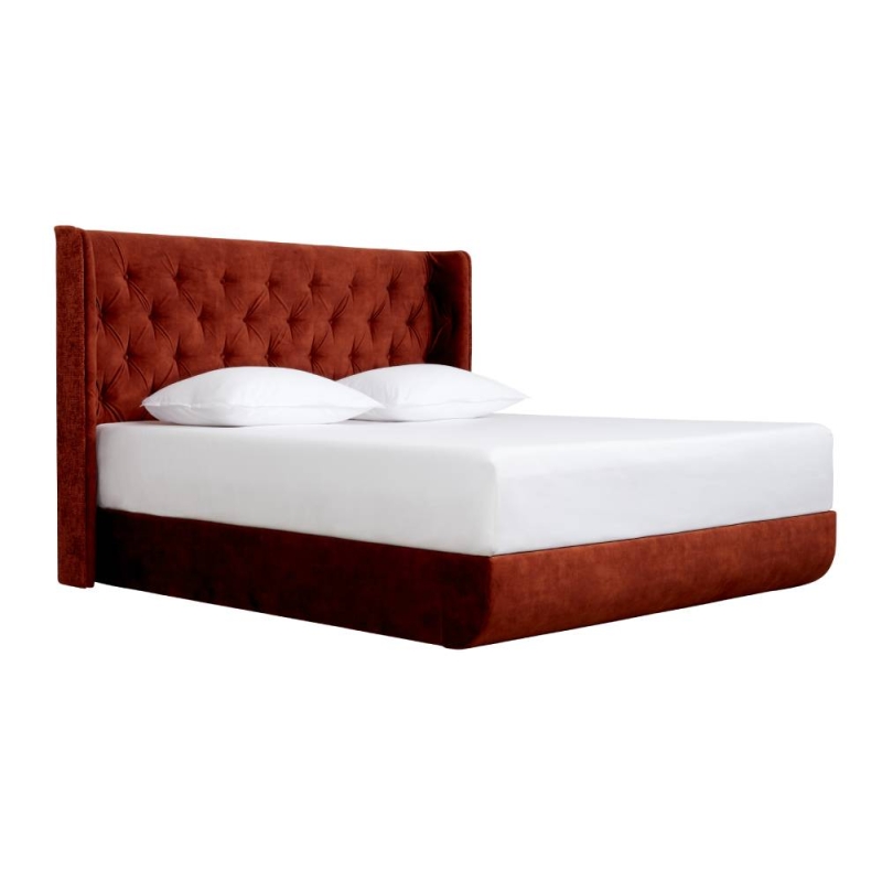 Tempur Arc Static Disc Bed Frame With Luxury Headboard - Glasswells
