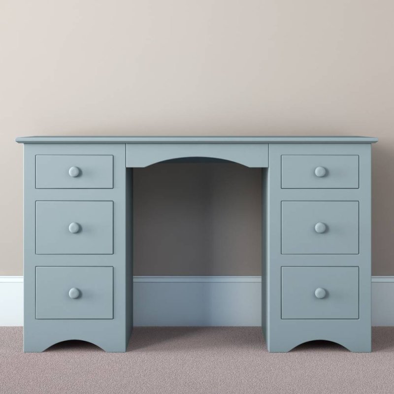 Solar 6 Drawer Dressing Table - Glasswells
