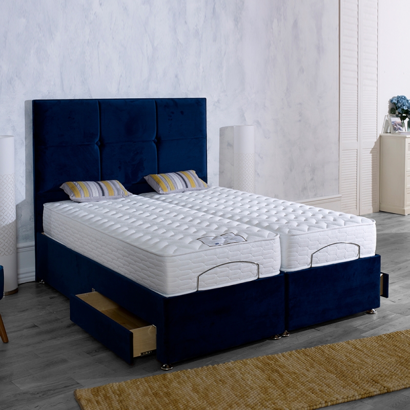 Hatfield Standard Adjustable Divan Bed - Glasswells